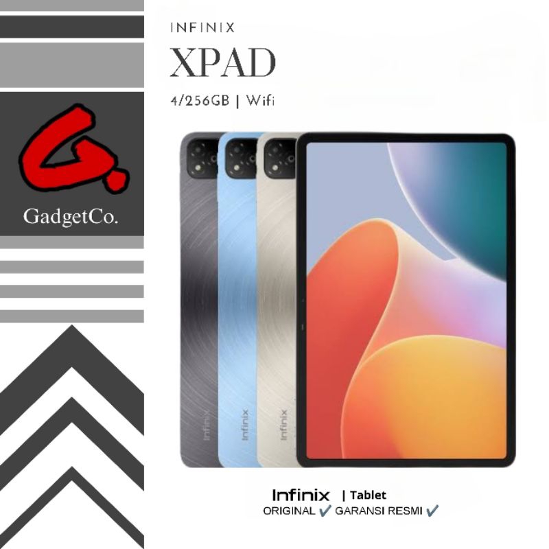 Jual Infinix XPAD 4/256GB Wifi & LTE Garansi Resmi | Shopee Indonesia