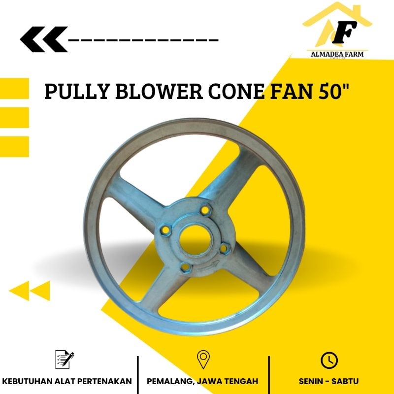Jual PULLY BLOWER CONE FAN 50INCH | Shopee Indonesia