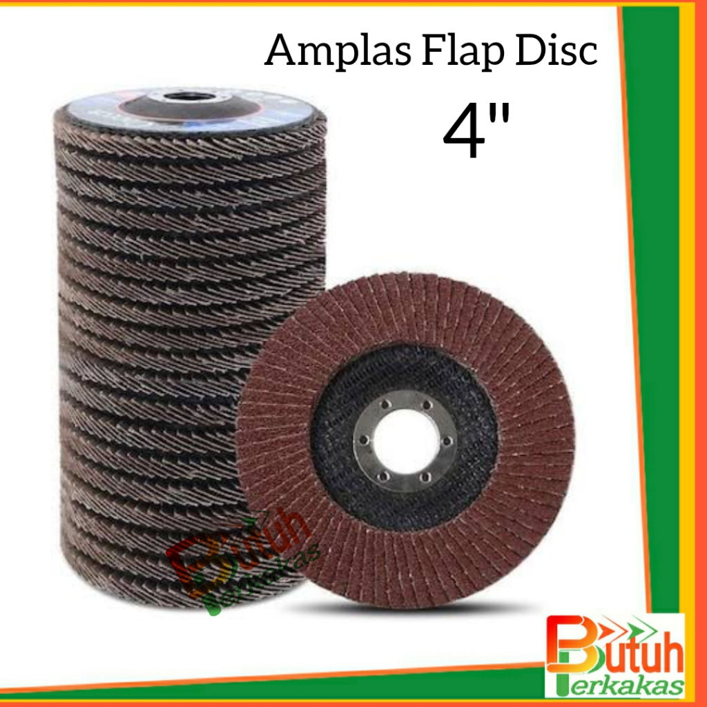 Jual amplas flapdisc 4 inchi amplas susun amplas gurinda 4inchi amplas ...