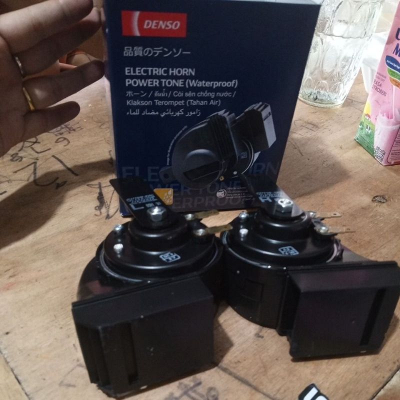 Jual klakson keong DENSO waterproof 12 volt | Shopee Indonesia