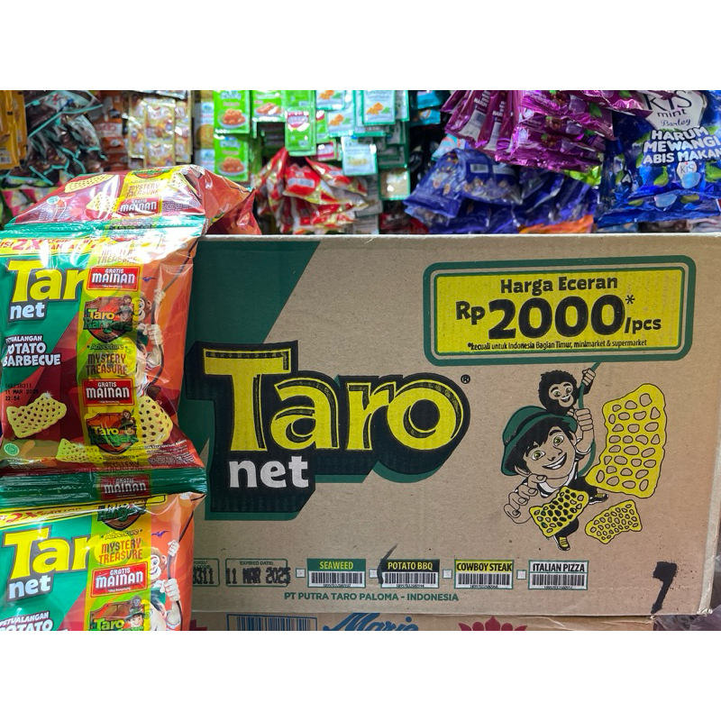Jual TARO 2000 BBQ DUS ( ISI 40 PCS ) | Shopee Indonesia
