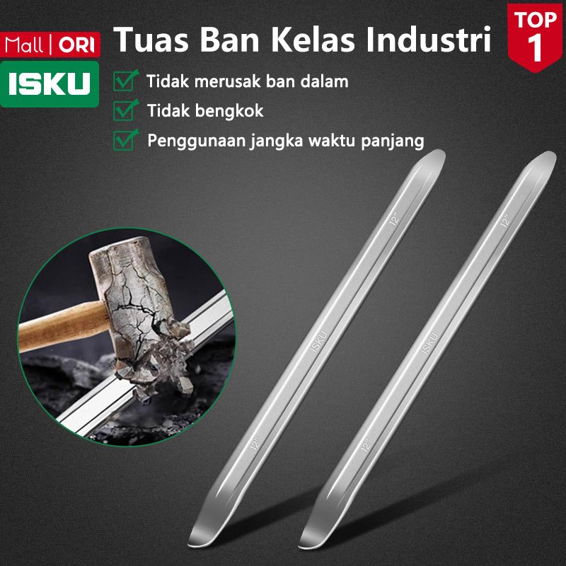 Jual ISKU Alat Congkelan Ban Motor 2 Pcs 12 Inch 30cm Cukit Ban Tebal ...