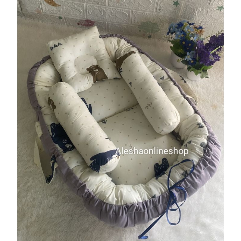 Jual KASUR BAYI BABY NEST FREE BANTAL PEYANG 2 GULING | Shopee Indonesia
