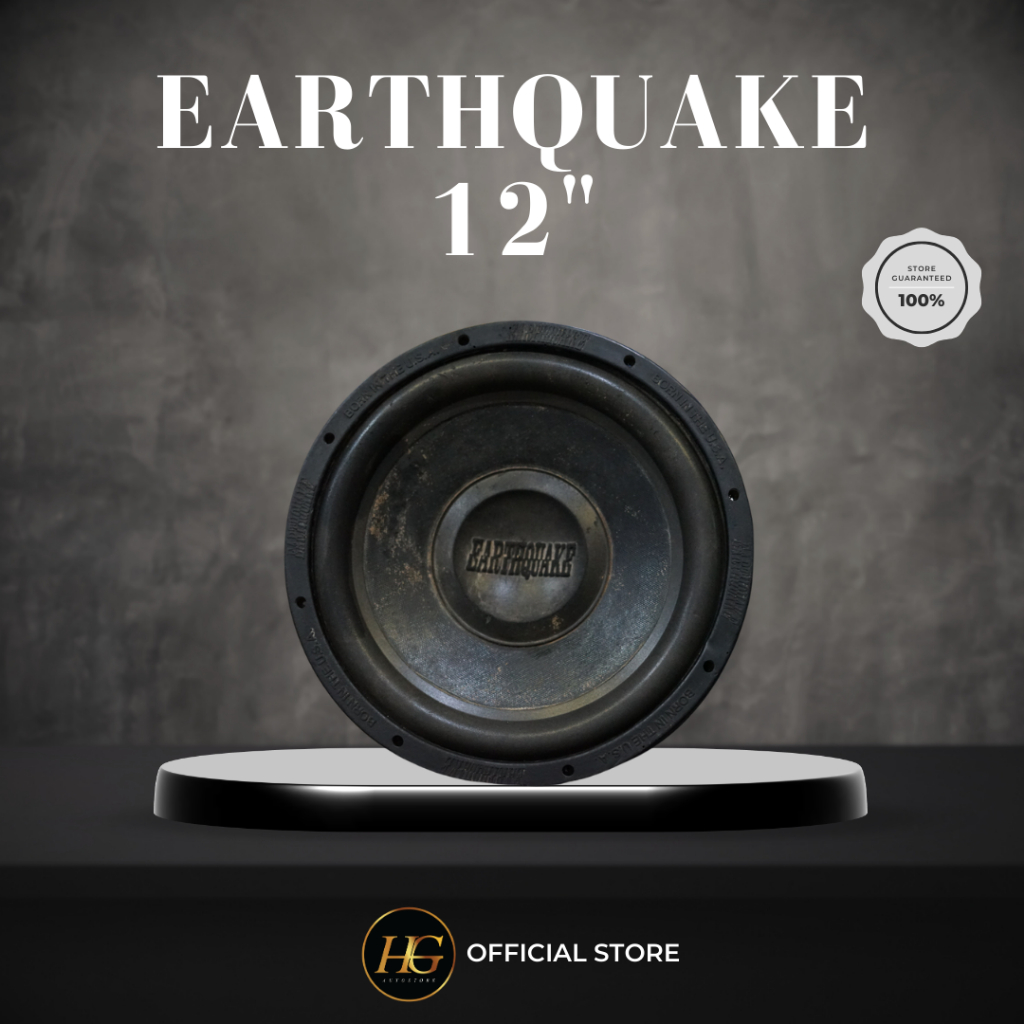 Jual Subwoofer 12 inch EarthQuake (second) | Shopee Indonesia