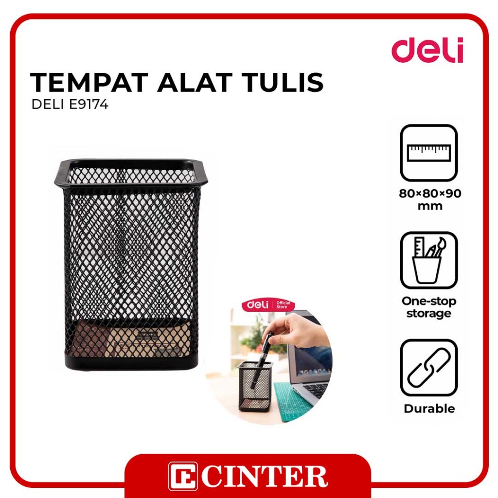 Jual DELI - RAK PENSIL / TEMPAT PULPEN MEJA / PEN HOLDER /DESK ...