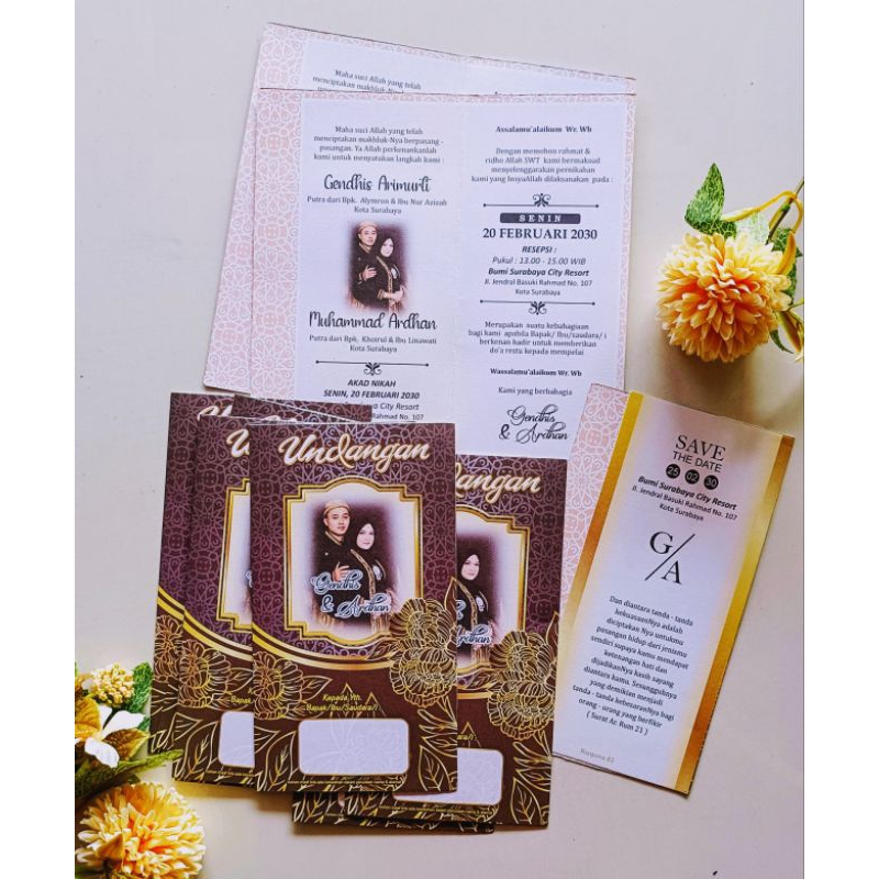 Jual Blangko Undangan isi 100 pcs (Rizquna 03) | Shopee Indonesia
