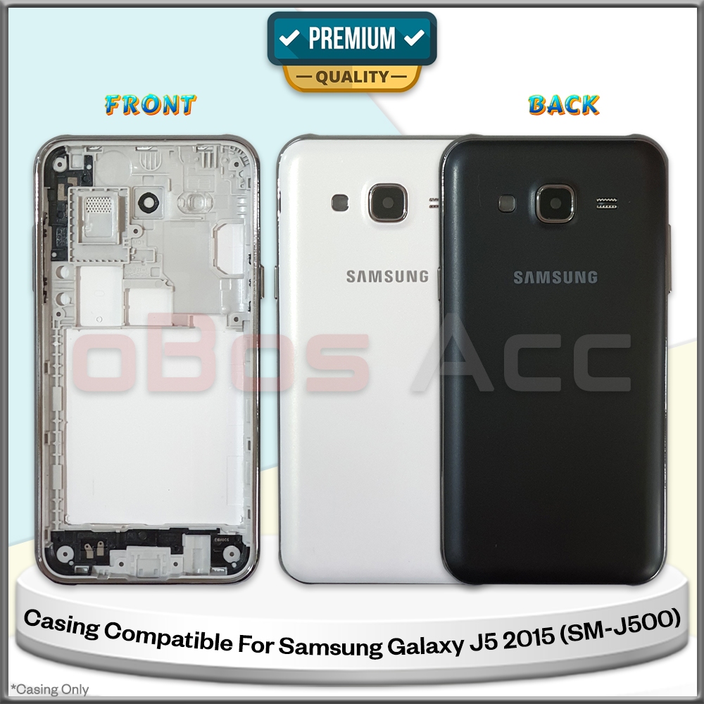 Jual Casing FullSet HP Housing Samsung Galaxy J5 J500 2015 Full Set ...