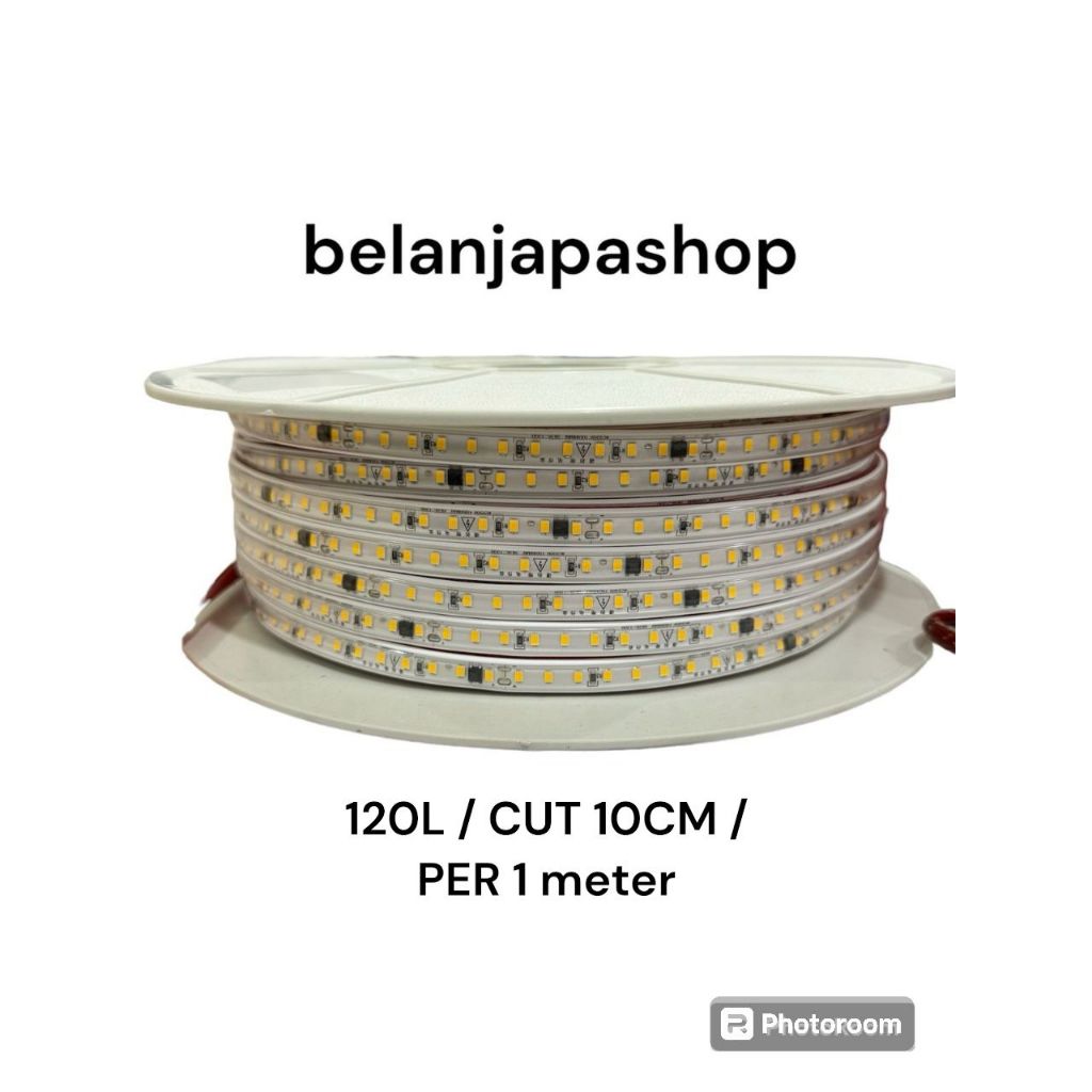 Jual Yamasaki LED Selang LED Strip 120L 220V / CUT 10CM / PER 1METER ...