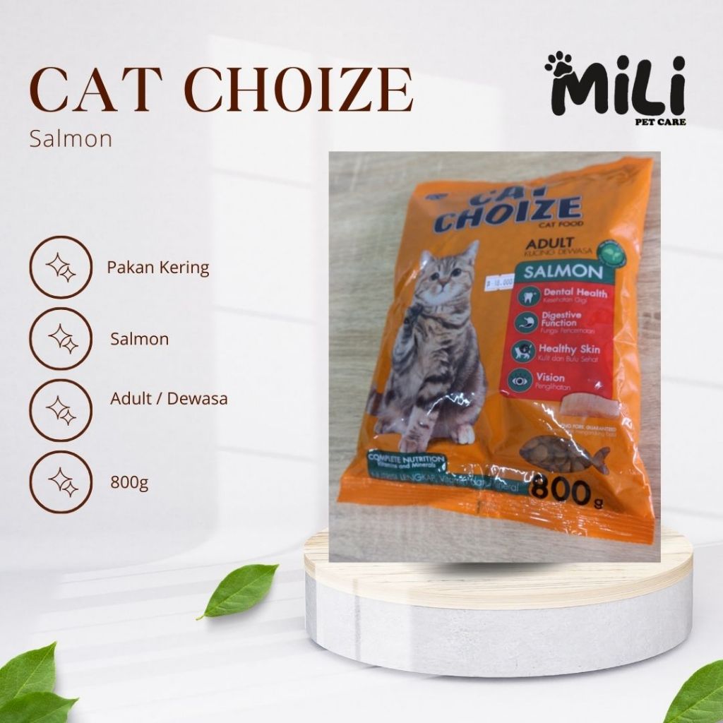 Jual Cat Choize adult salmon orange - cat food - pakan kering | Shopee ...
