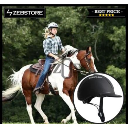 Jual Helm Helmet Pelindung Kepala Berkuda Riding Equestrian Goexplore ...