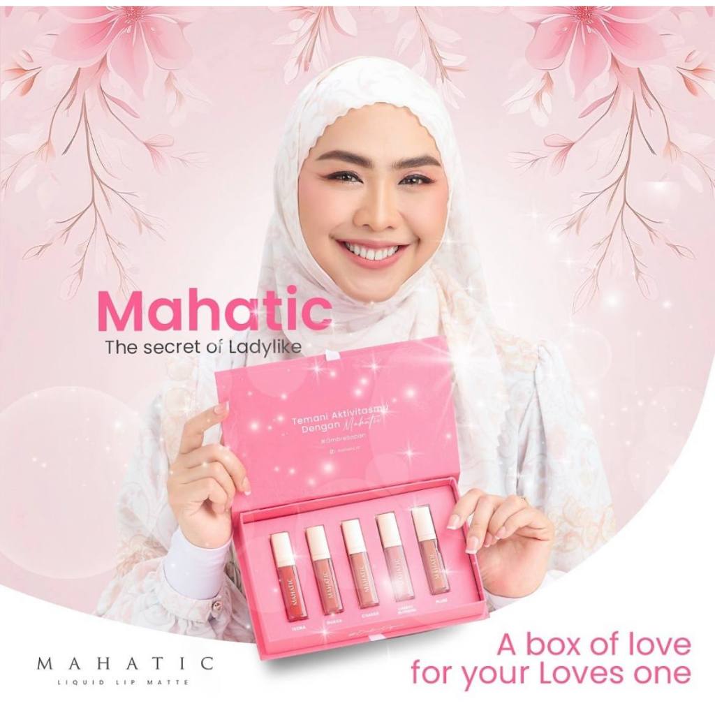 Jual MAHATIC Lipmatte Box The Secret of Lady Like by Oki Setiana Dewi ...