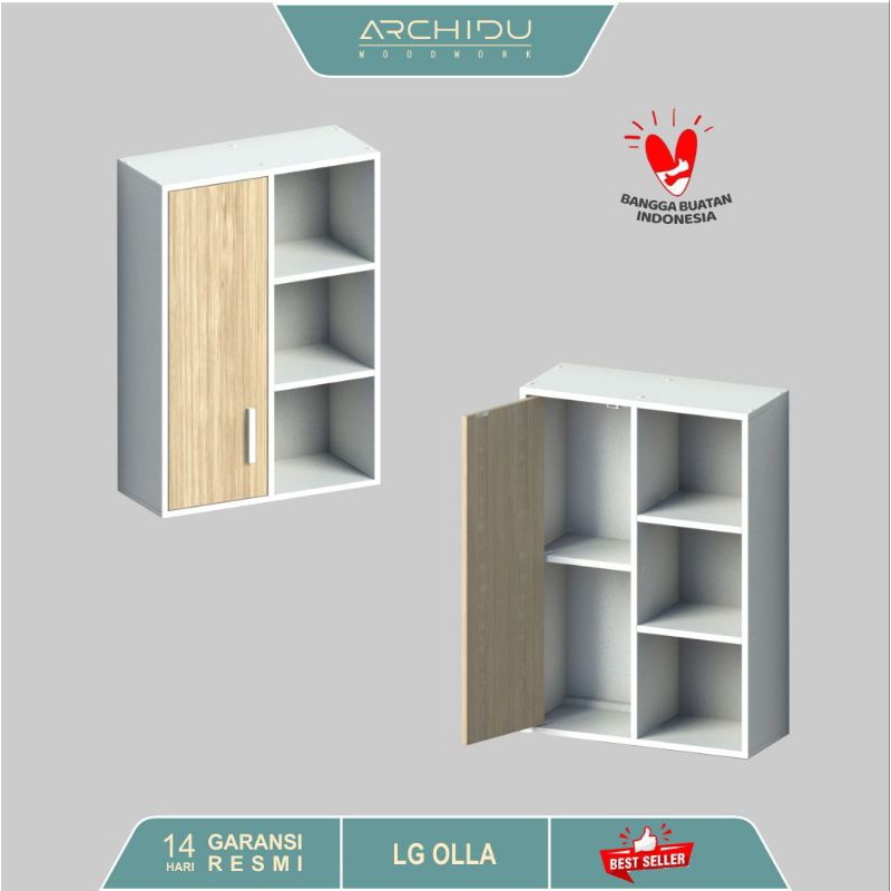 Jual Lemari dinding tempel | lemari gantung | rak dinding tempel ...