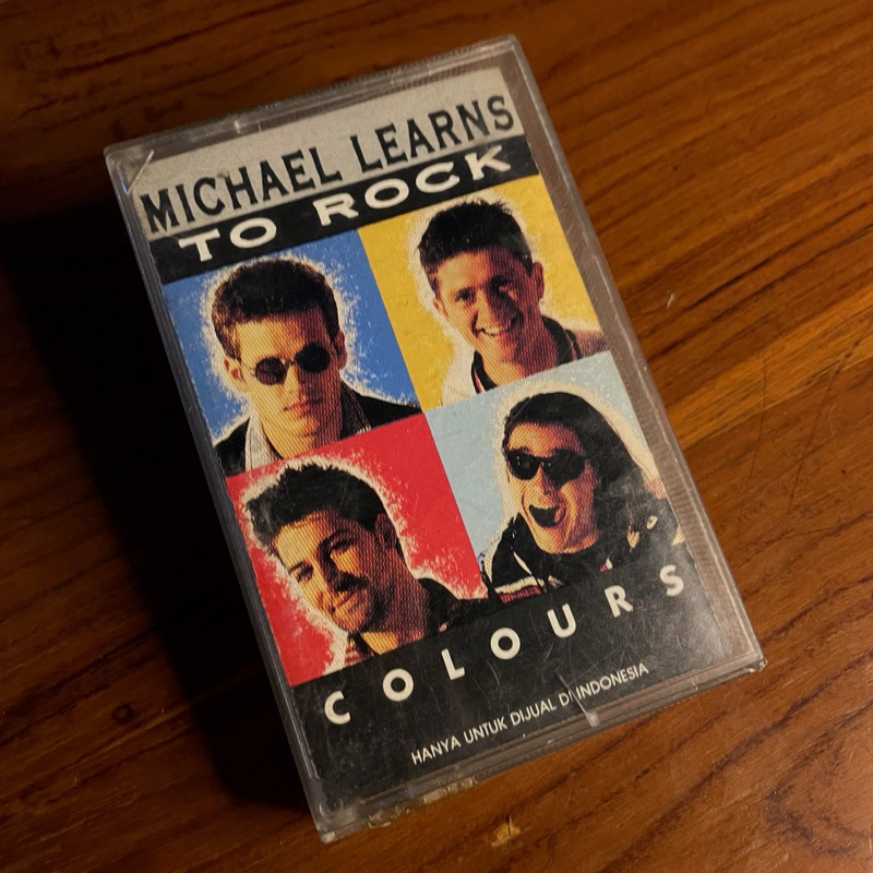 Jual kaset pita michael learns to rock colours | Shopee Indonesia