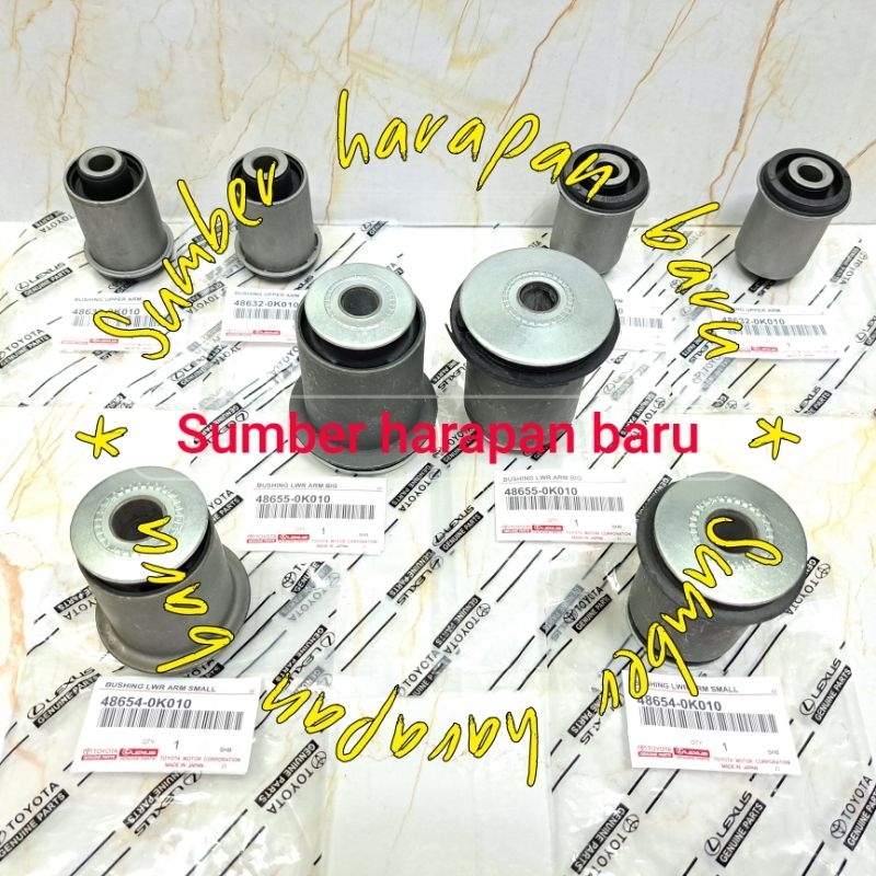 Jual Bushing Arm Set - Bushing Atas Bawah Innova / Hilux Single Cabin ...