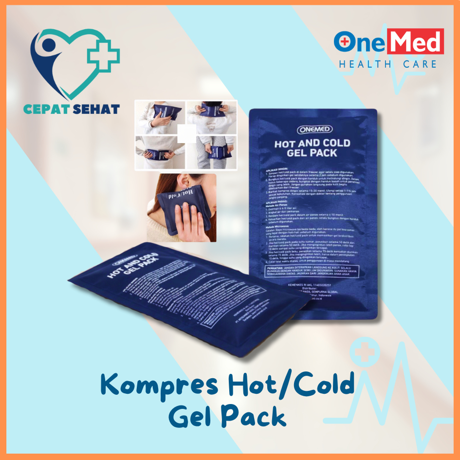 Jual KOMPRES GEL HOT AND COLD PACK ONEMED | Shopee Indonesia
