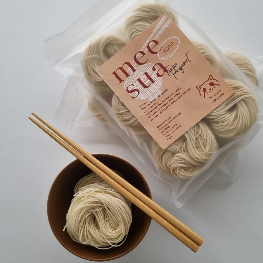 Jual Ah Miong Mee Sua / Misua / Misoa / Mie Sua / Mie Kering Polos ...