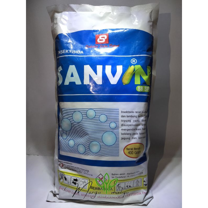 Jual INSEKTISIDA SANVIN 88SP 400gr ORIGINAL | Shopee Indonesia