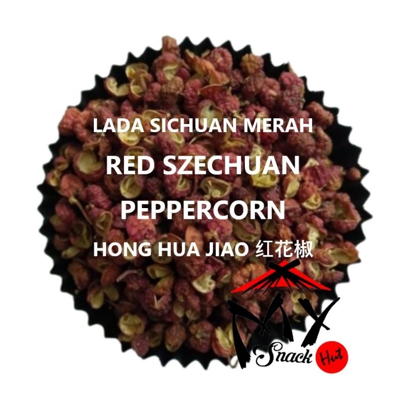 Jual LADA SICHUAN MERAH 25GR MERICA RED SECHUAN MALA SZECHUAN ...
