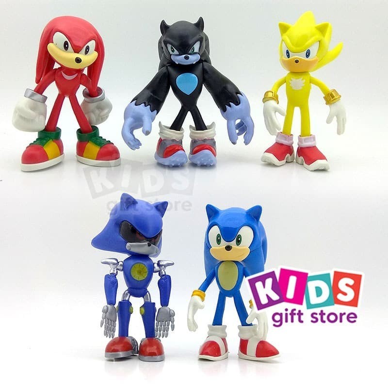 Jual Sonic The Hedgehog Figure 5pcs - Mainan Figur | Shopee Indonesia