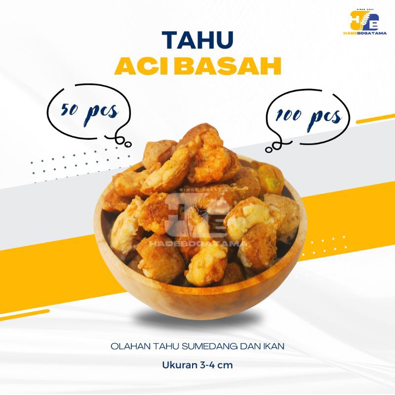 Jual Tahu Aci Basah isi 100 dan isi 50 buah (Bks) | Shopee Indonesia