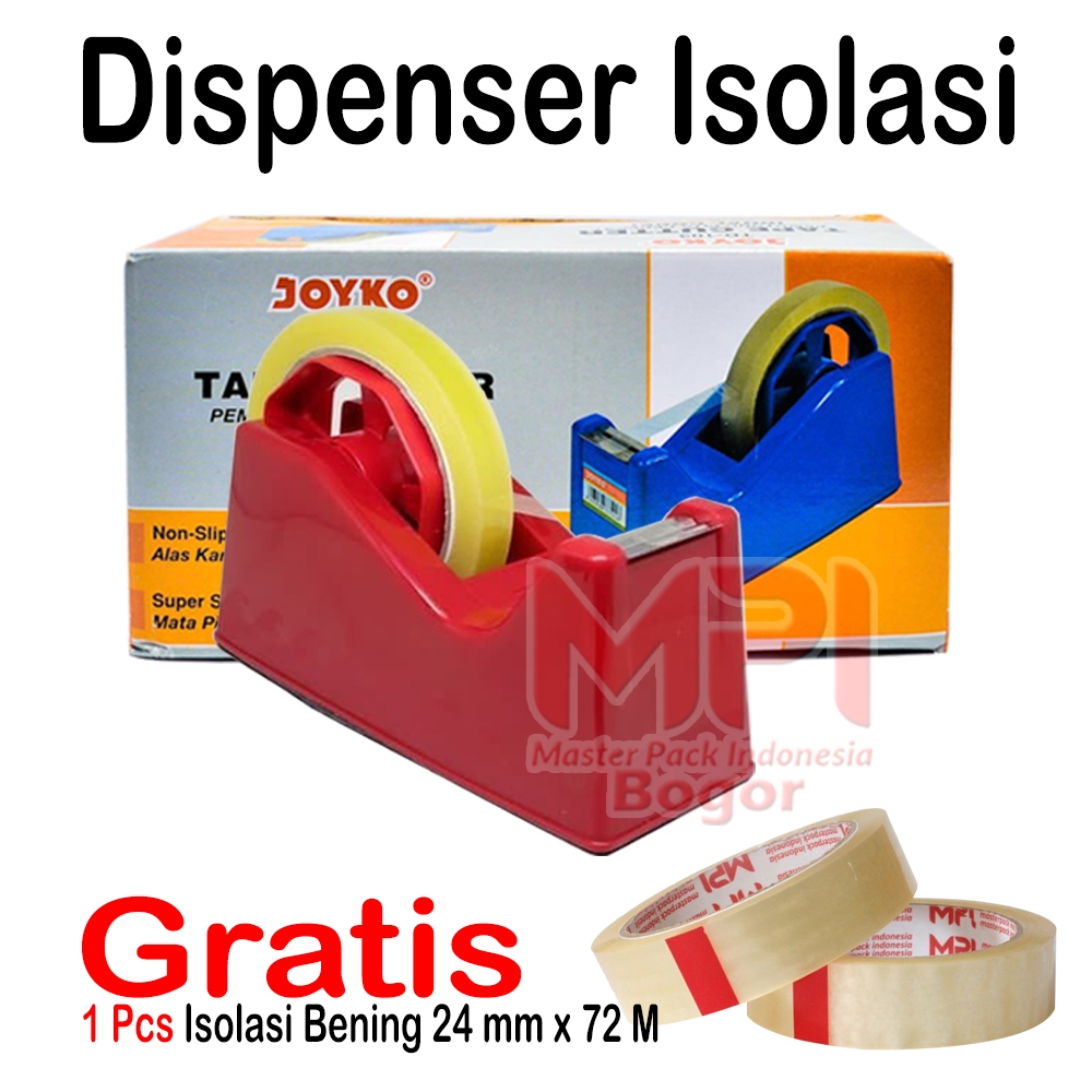 Jual Dispenser Lakban Isolasi Mini - Dispenser Joyko Tape Isolasi ...