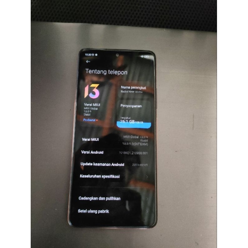 Jual MESIN REDMI NOTE 10 PRO NORMAL SEGEL RAM 8 128GB | Shopee Indonesia