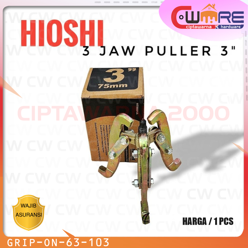 Jual Hioshi Treker 3 Kaki 3" Inch Gear Puller 3 Jaw Track | Shopee ...