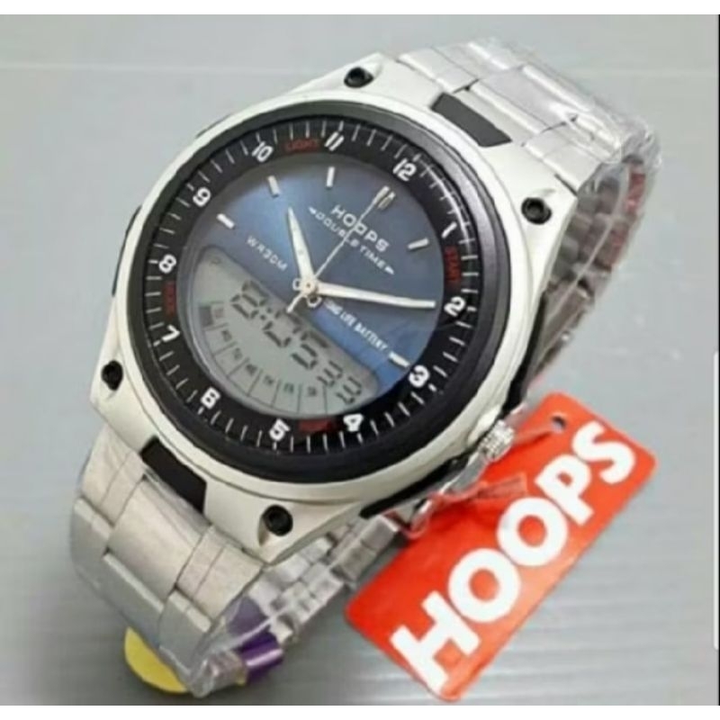 Jual Jam tangan pria Hoops doble time Original | Shopee Indonesia