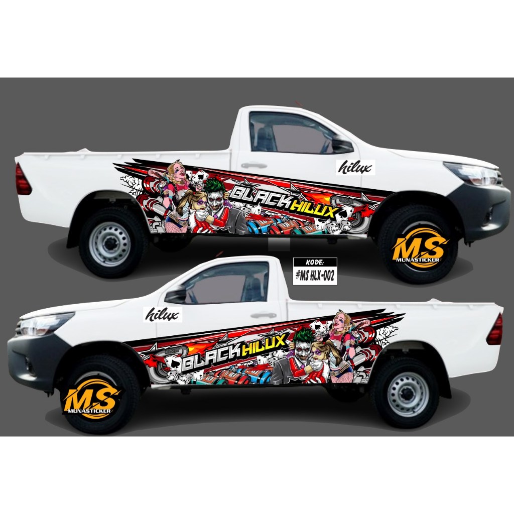 Jual sticker untuk semua mobil pick up L300 grand max selalu ready stok ...