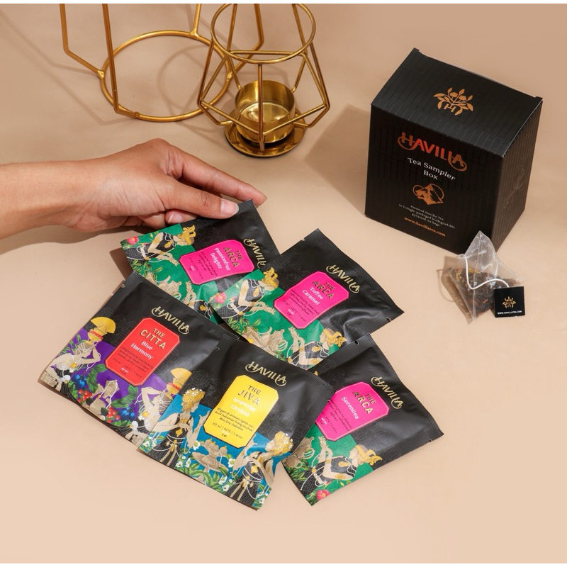 Jual Havilla Tea Sampler Pack Teh Kemasan Sample | Shopee Indonesia