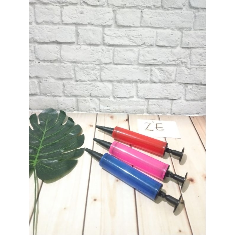 Jual Pompa Balon Tangan Manual Warna-warni | Shopee Indonesia