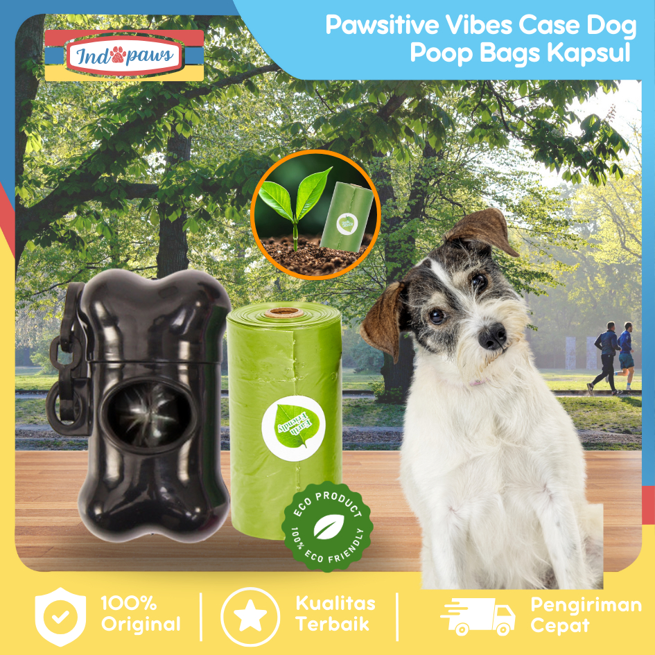 Jual Indopaws "Kapsul Portable Case dengan Isi Removable untuk Sampah ...
