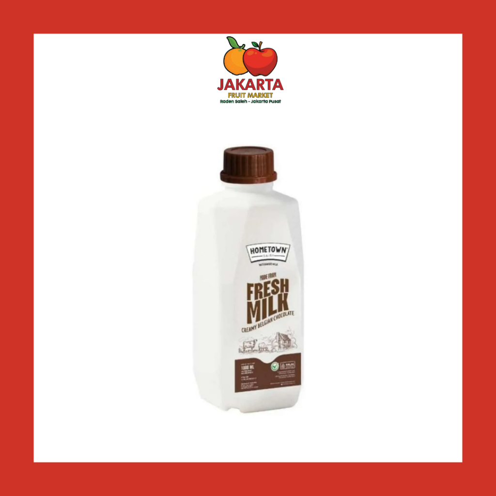Jual Hometown chocolate fresh milk 450ml | Shopee Indonesia