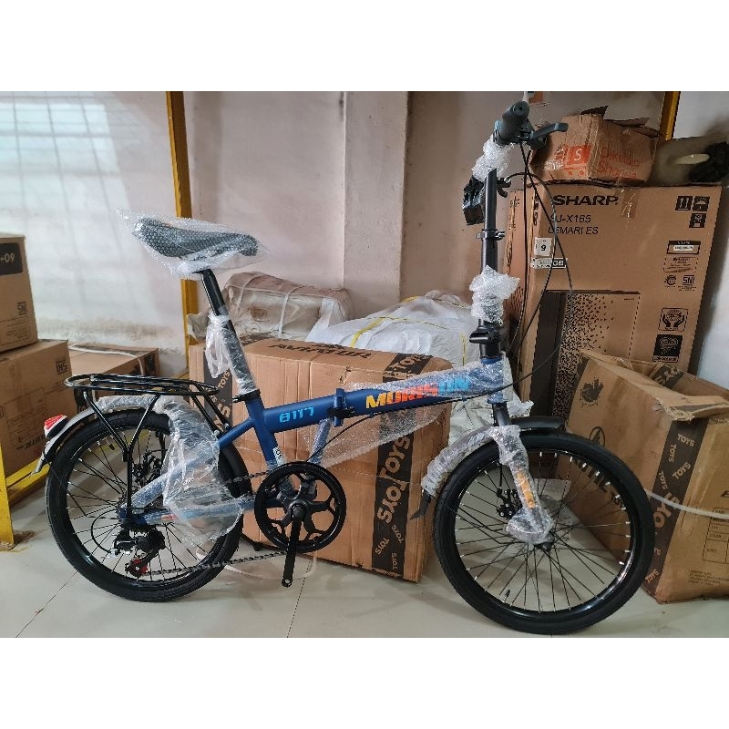 Jual Sepeda Lipat 20 inch MORISON BY PACIFIC ( GIGI 7 SPEED DAN REM ...