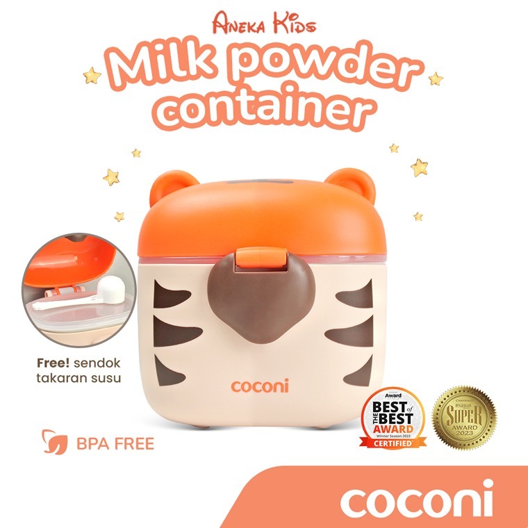 Jual COCONI Milk Powder Container Box | Wadah Tempat Susu Bayi Portable ...