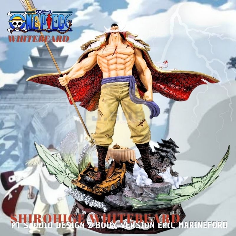 Jual PREMIUM LIMITED Action Figure Shirohige Edward Newgate Statue ...