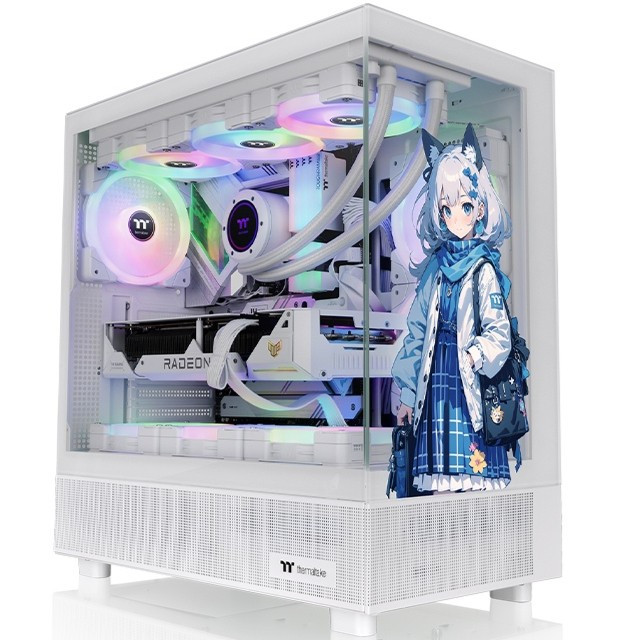 Jual THERMALTAKE VIEW 270 SP EDITION SNOW MID TOWER PC CASE CASING ...