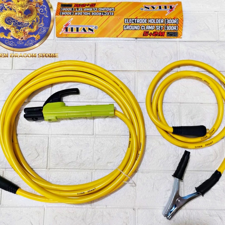 Jual Bonus Paket Set Stang las Stang masa Kabel 5 Meter 7 Meter ...