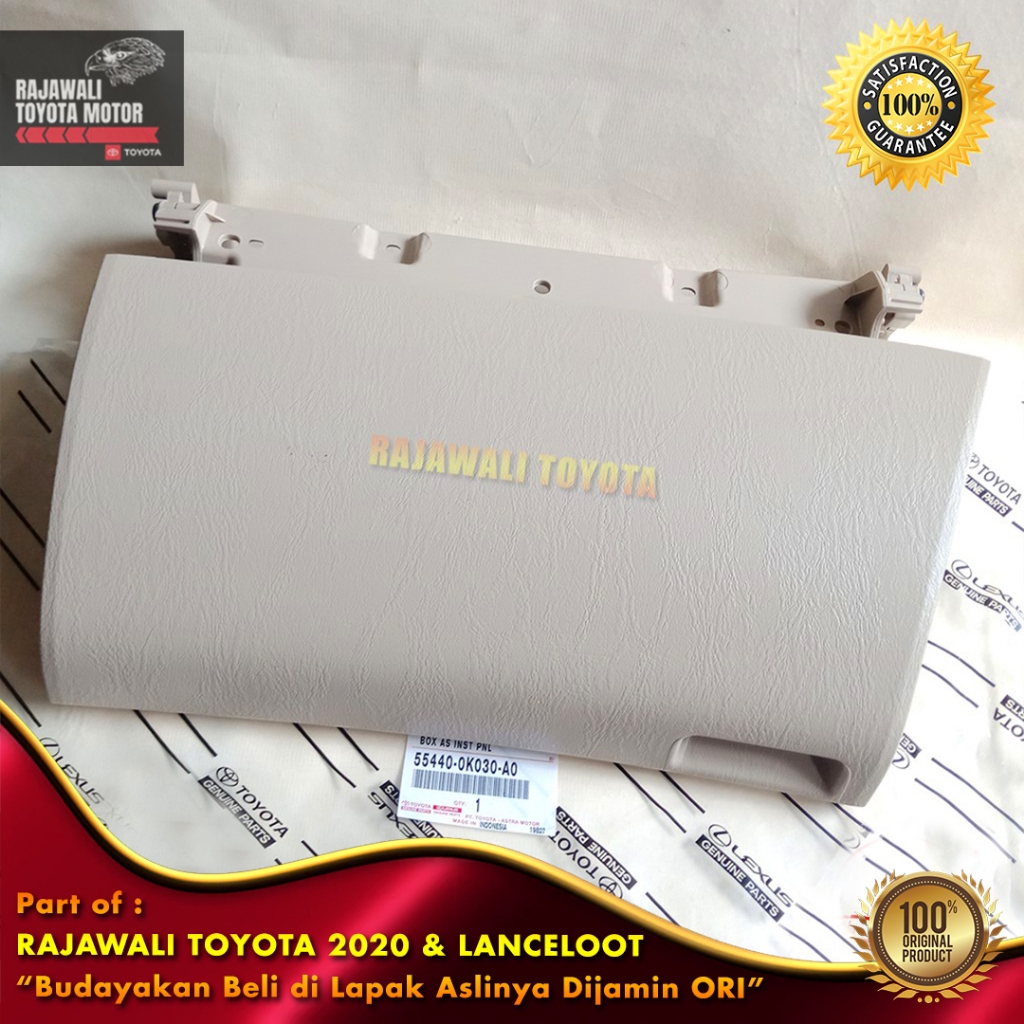 Jual Panel Tutup Laci Innova 2004-2015 Dashboard Atas Box Cover NEW ...