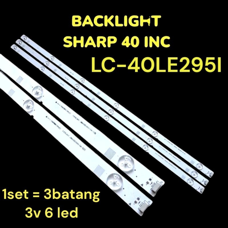 Jual Backlight tv LED Sharp LC-40LE295I | Shopee Indonesia
