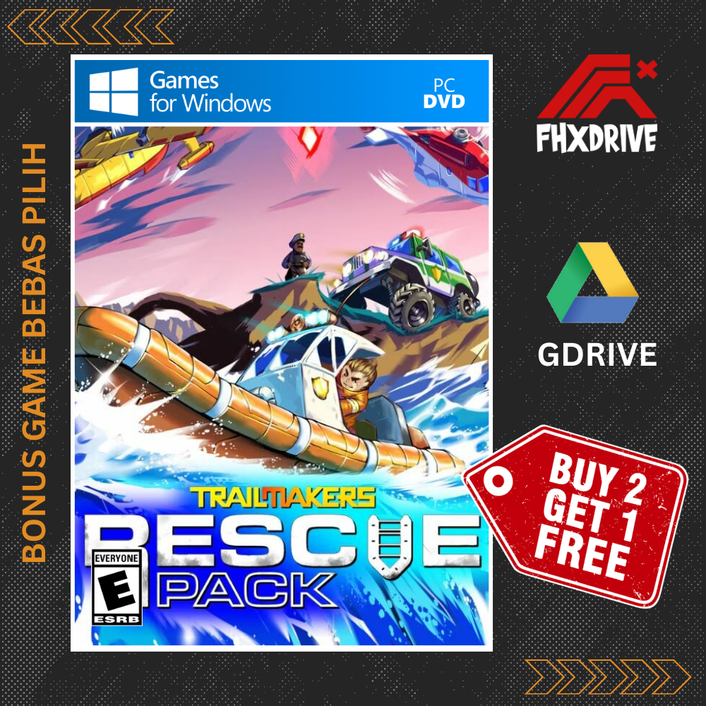 Jual TRAILMAKERS RESCUE PACK | GAME PC | BELI 2 GRATIS 1 | Shopee Indonesia