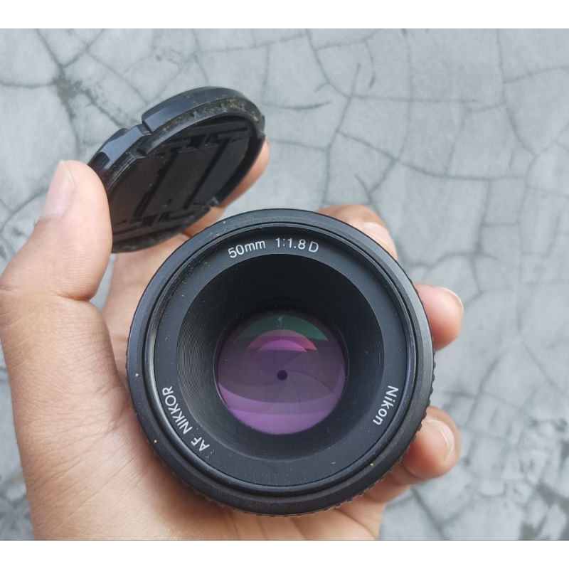 Jual Lensa Fix 50mm AFD For Nikon | Shopee Indonesia