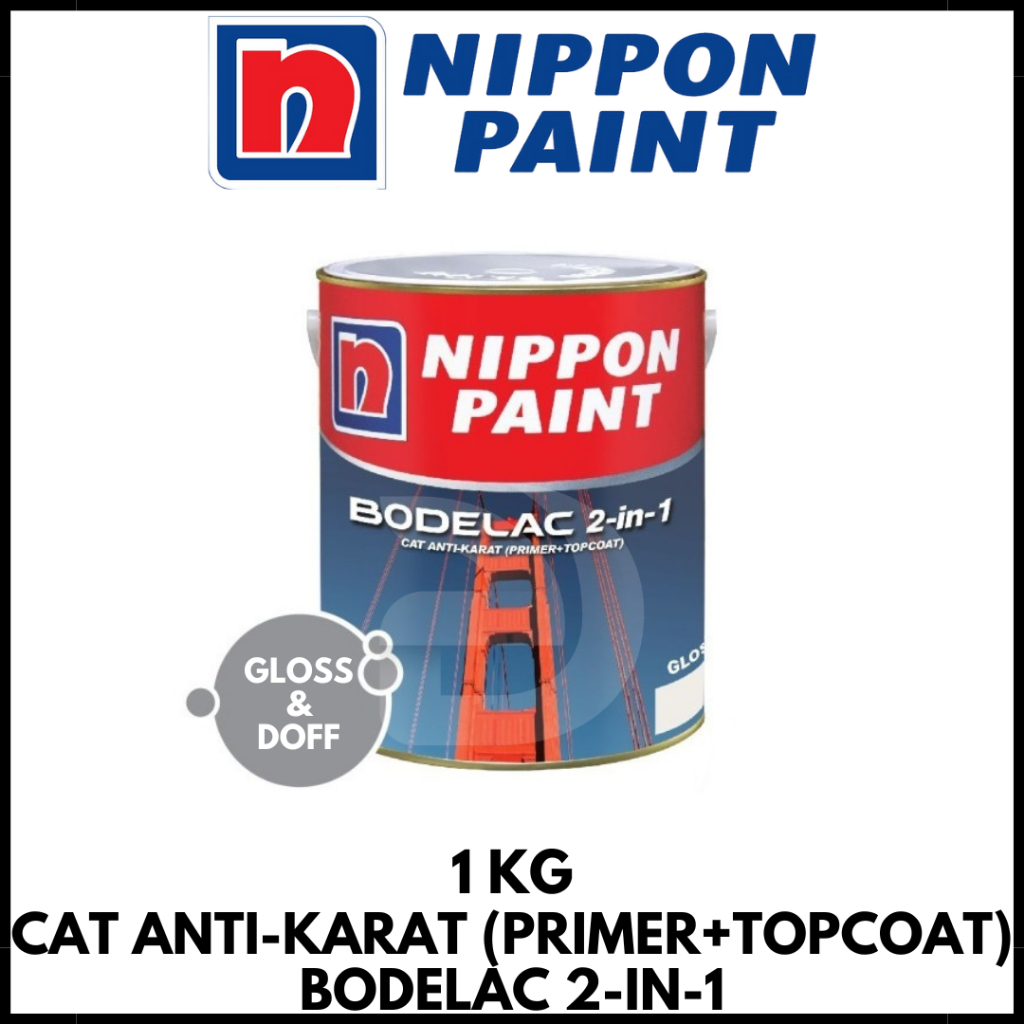 Jual Cat Anti-Karat (Primer + Top Coat) Bodelac 2in1 Kaleng 1Kg ...