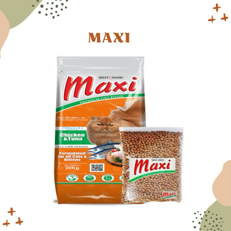 Jual MAXI DRY FOOD MAKANAN PREMIUM REPACK 800G | Shopee Indonesia