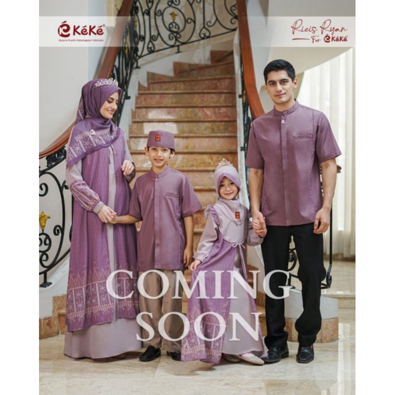 Jual Busana Muslim Couple/Sarimbit Fakarava Series 01, Busana Muslim ...