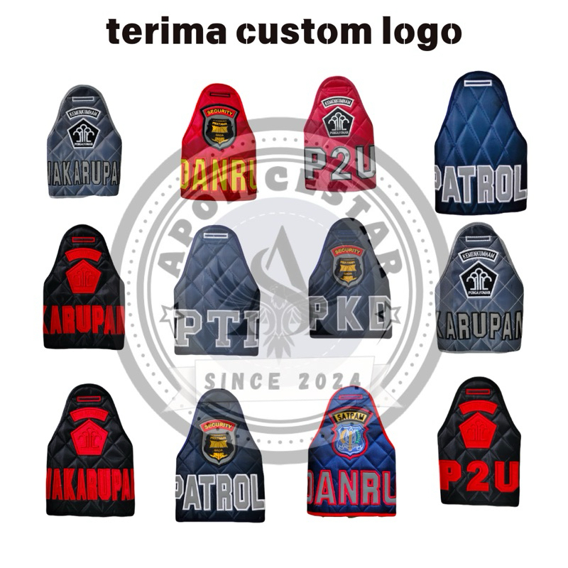 Jual custom ban lengan logo dan warna |ban lengan danru security | ban ...