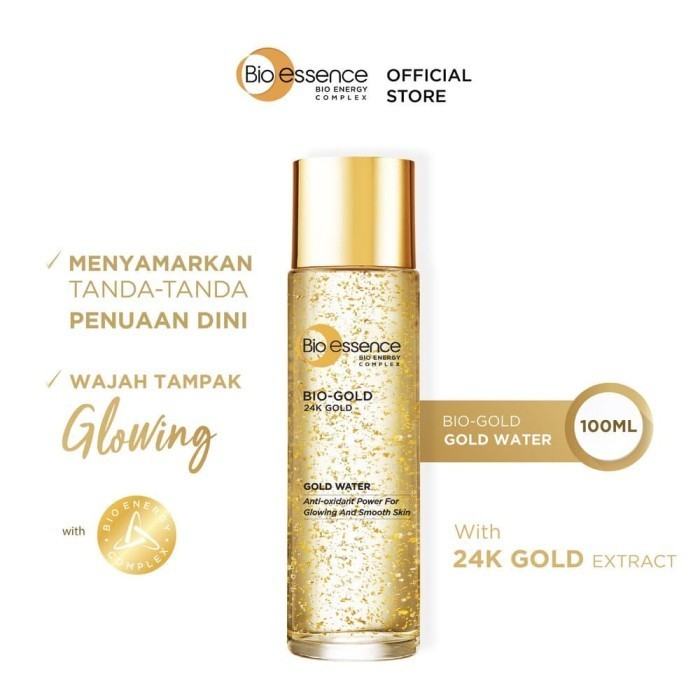 Jual [CLEARANCE SALE] Bio Essence Bio-Gold Water Essence 100ml ...