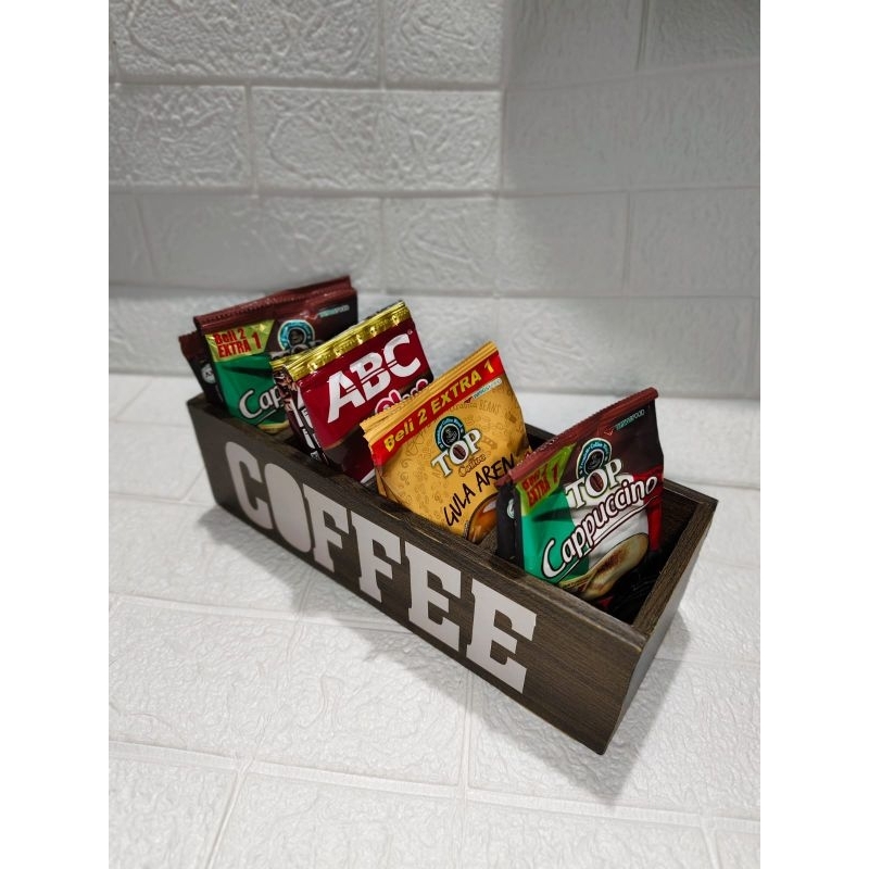 Jual Rak Kopi Sachet Rak Minuman Sachet Dekorasi Rumah Rak Dapur ...