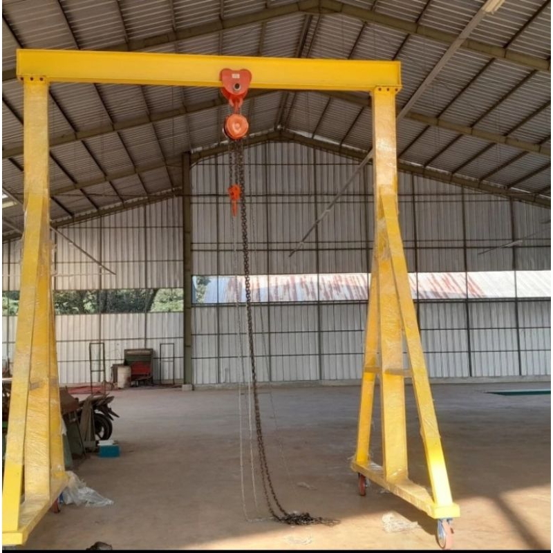 Jual gantry crane hoise crane 2 ton / tiang crane 2 ton tiang gawang ...