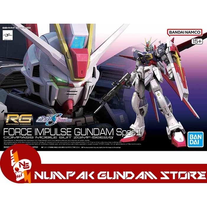 Jual RG Force Impulse gundam spec ii Bandai | Shopee Indonesia